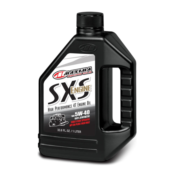 ACEITE MAXIMA RACING OILS SXS ENGINE PAO 5W-40 4T 1L - TitanMotorsports